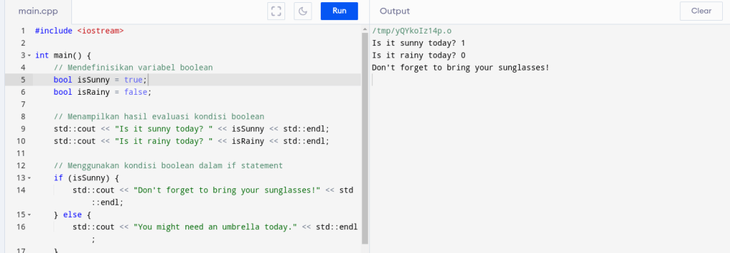 C++ Boolean, Tipe Data yang Hanya Punya Dua Nilai | Fix Coding C++ Boolean, Tipe Data yang Hanya Punya Dua Nilai | Fix Coding